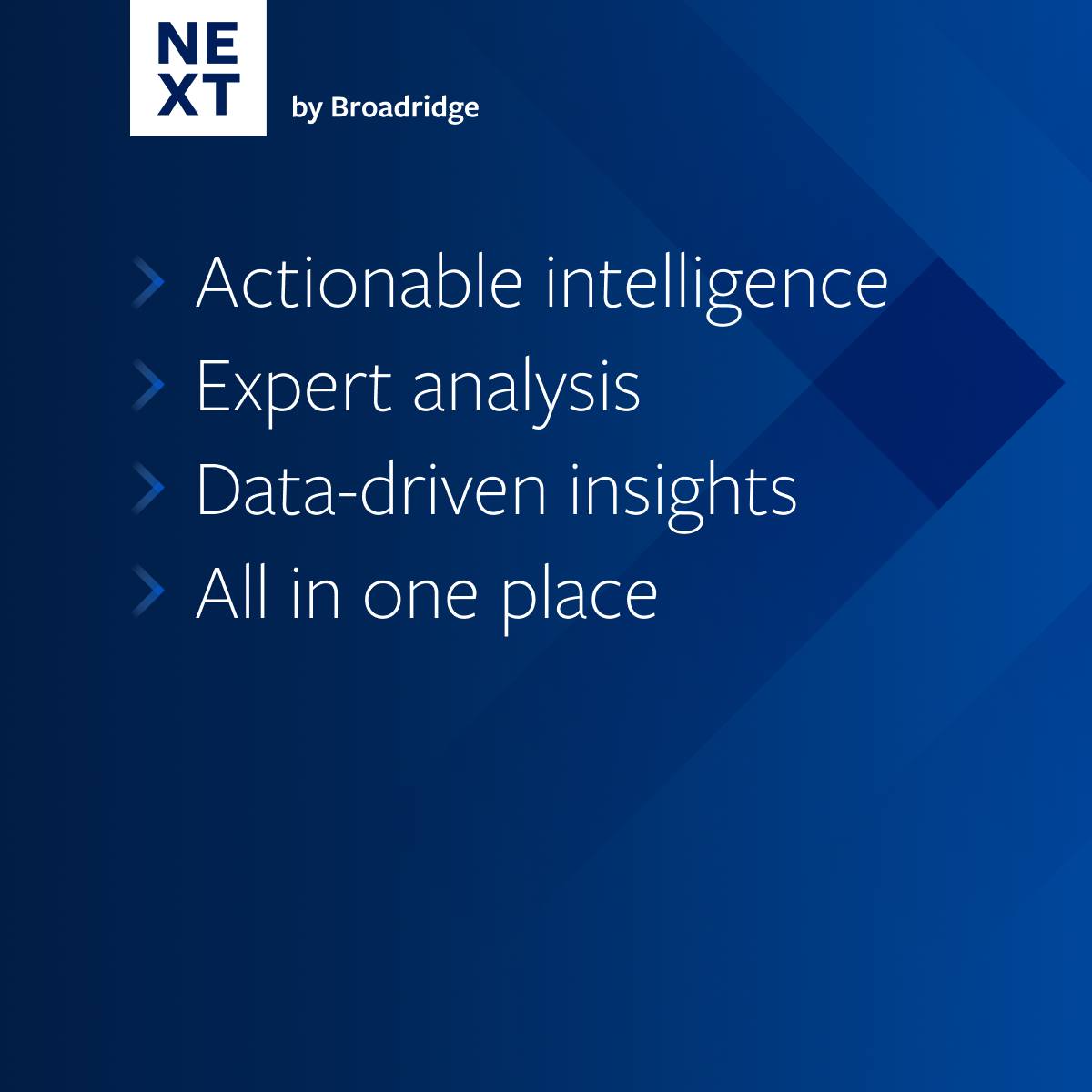 Broadridge - Leader in Fintech Solutions - Communications, Technology ...