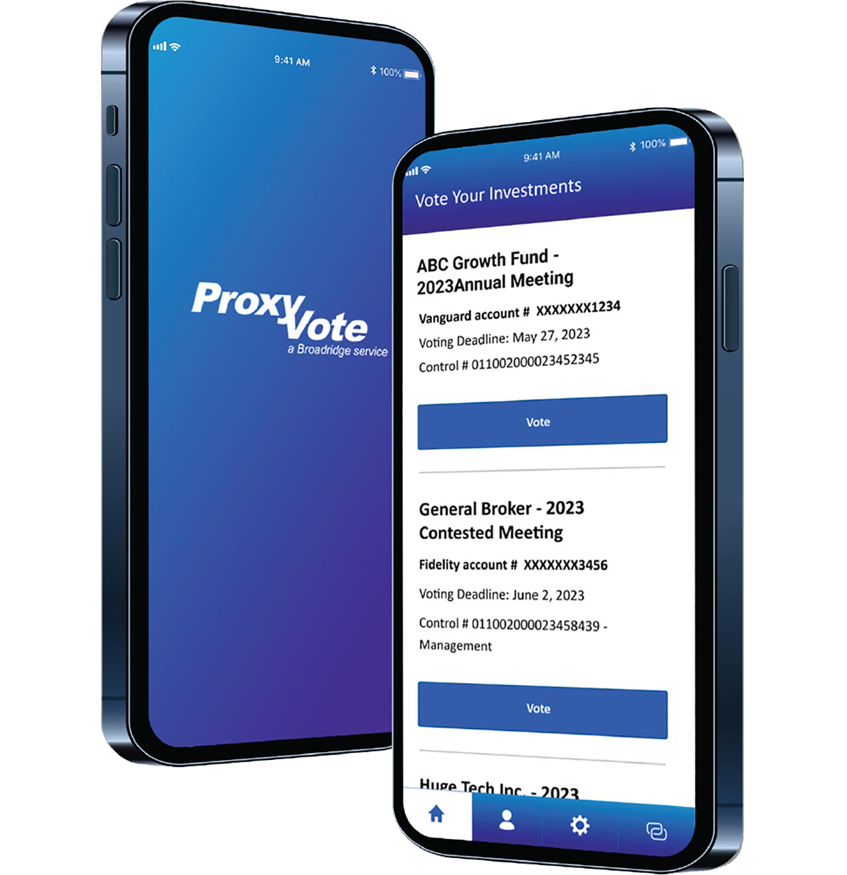 Proxy Voting App | Broadridge